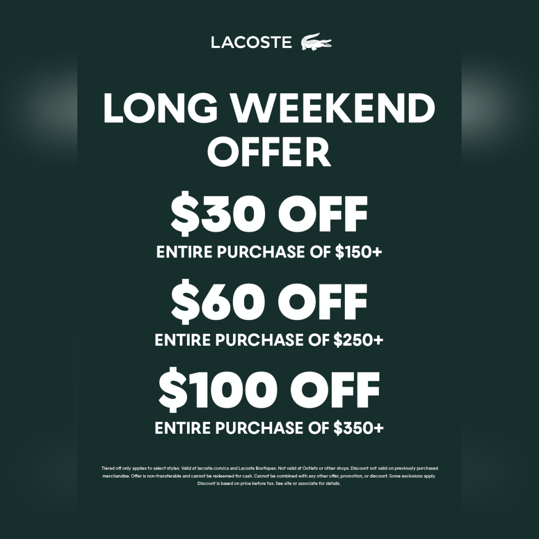 Lacoste offers store